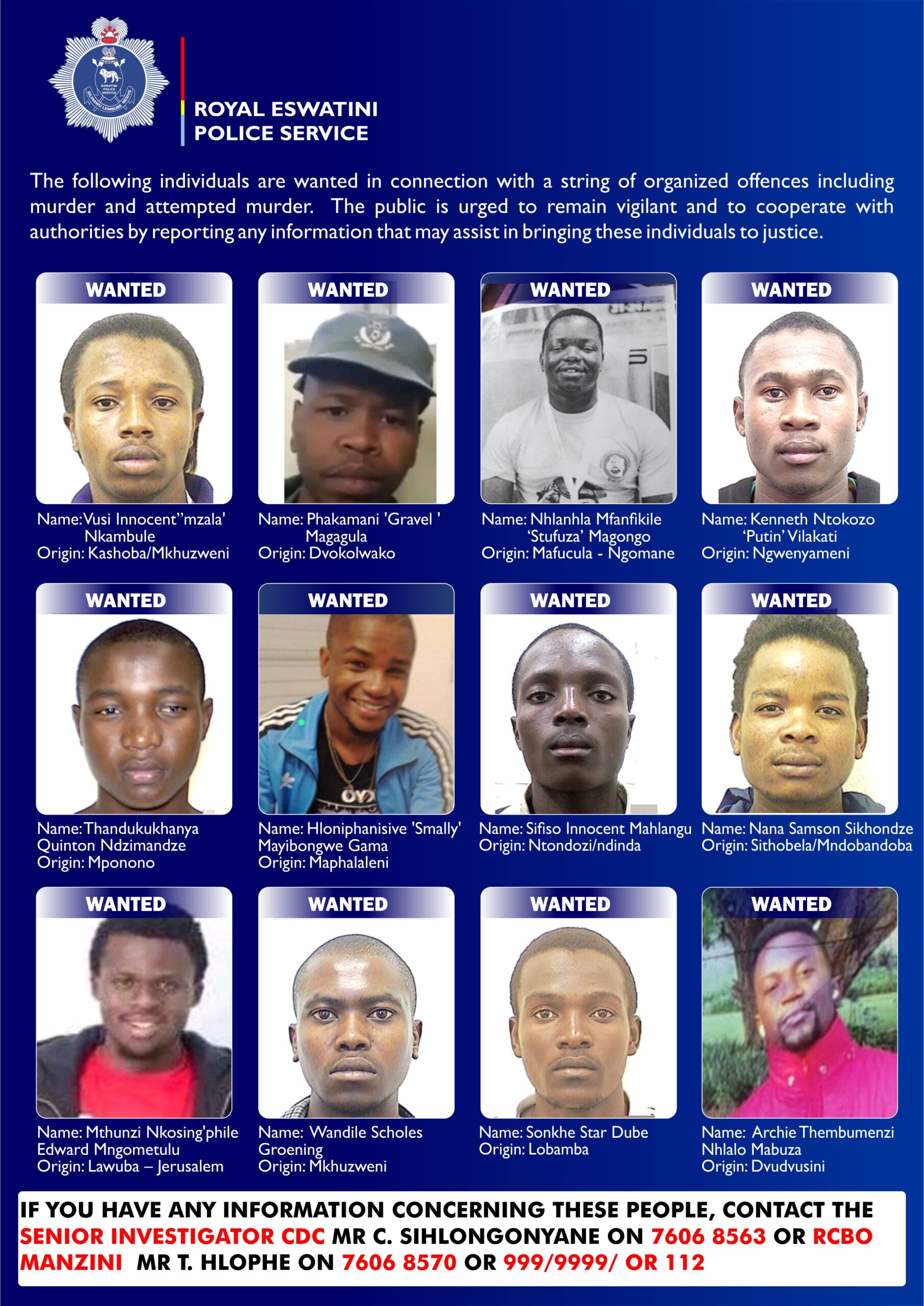 PLAN TO DISRUPT INCWALA: Cops looking for 20 more suspects