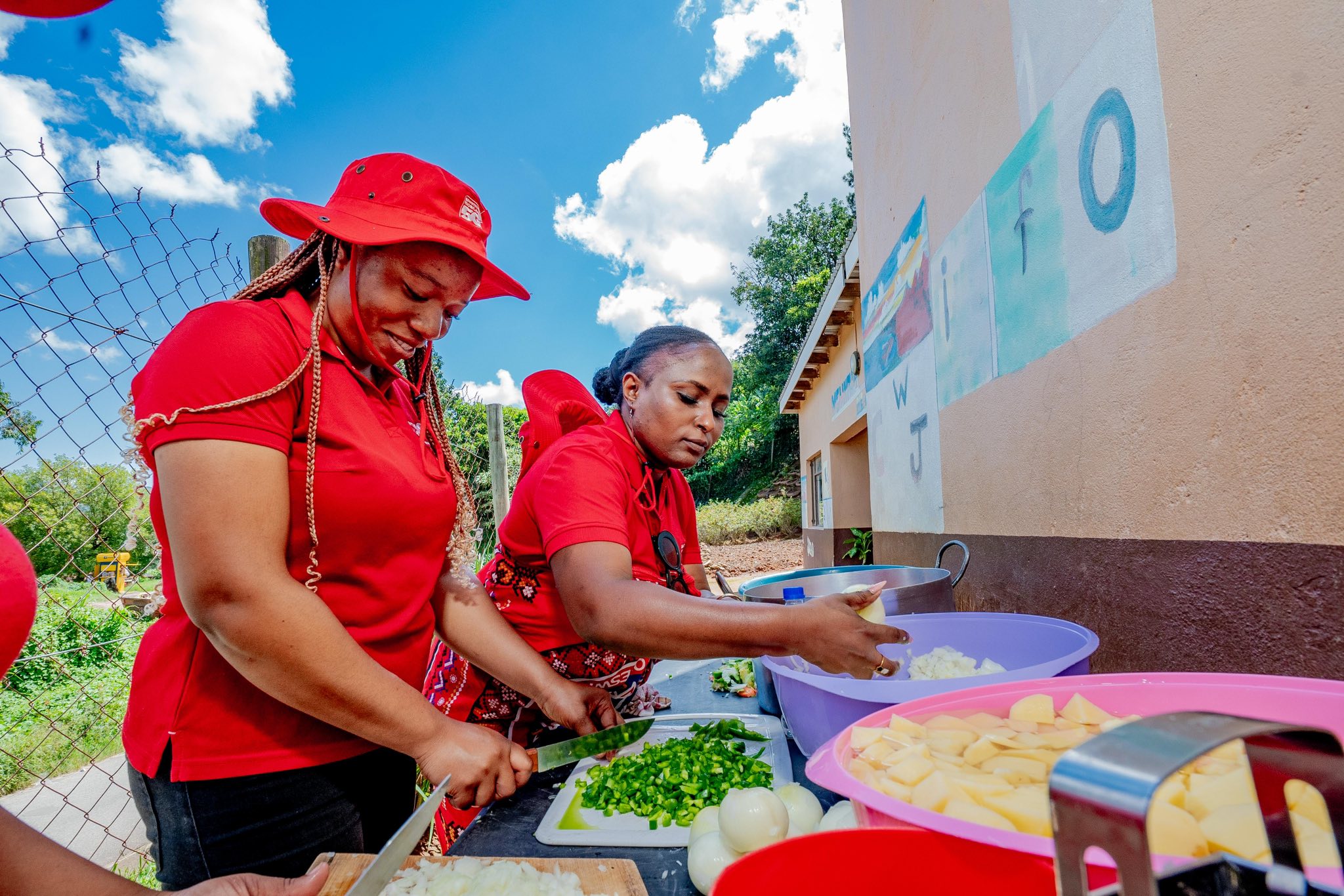 Eswatini Mobile Feeds 150 Children